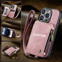 China Wireless Charging Shockproof Leather Phone Case for iPhone 14 Pro Max PU TPU for sale
