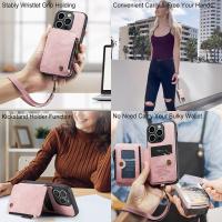 China Wireless Charging Shockproof Leather Phone Case for iPhone 14 Pro Max PU TPU for sale