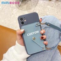 China TPU Leather Wallet Phone Case for iPhone 11 12 13 14 15 Pro Max XS XR Shockproof 360 Protection for sale