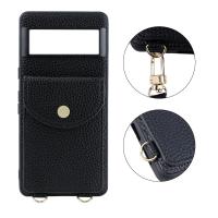 China Leather Texture Shockproof Stand Phone Case for Google Pixel 7 Pro 5G with Wireless Charging for sale