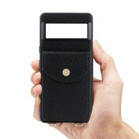 China Leather Texture Shockproof Stand Phone Case for Google Pixel 7 Pro 5G with Wireless Charging for sale
