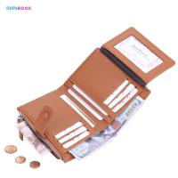 China Minibook Short Cross Section PU Leather Multifunctional Casual Coin Wallet for Women 12.5x10x2.5cm for sale