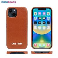 China Leather Magnetic Card Holder Wallet Mobile Phone Case for Samsung iPhone Shockproof Wireless Charging for sale
