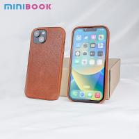 China Leather Magnetic Card Holder Wallet Mobile Phone Case for Samsung iPhone Shockproof Wireless Charging for sale