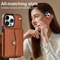 China iPhone 13 14 15 Pro Max Mini Wallet Card Holder Slim Case with Lanyard Wireless Charge Support for sale