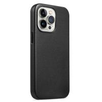 China Luxury PU Leather Cellphone Cover for iPhone 12 13 14 15 Pro Max Shockproof Wireless Charging for sale