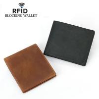 China RFID Blocking Men's Travel Wallet with Credit Card Protection 8 Slot Capacity for sale