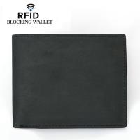 China RFID Blocking Men's Travel Wallet with Credit Card Protection 8 Slot Capacity for sale