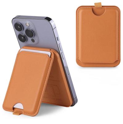China Adjustable Stand Wallet Case for iPhone 15 14 13 12 Series Luxury PU Leather Fits 3 Cards for sale