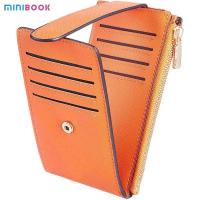 China RFID Blocking Women's Wallet with Cell Phone Pocket Bifold Vegan Leather Ladies Wallet 8 Card Slots for sale