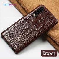 China Custom PU Leather Phone Case for iPhone 12 Pro Max Crocodile Skin Pattern 0.04kg for sale