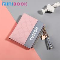 China Anti-Theft Short PU Wallet for Women RFID Blocking Zipper Coin Purse 11x9cm for sale