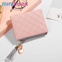 China Anti-Theft Short PU Wallet for Women RFID Blocking Zipper Coin Purse 11x9cm for sale
