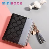 China Anti-Theft Short PU Wallet for Women RFID Blocking Zipper Coin Purse 11x9cm for sale