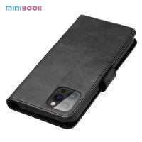 China 0.07kg Luxury PU Leather Flip Phone Case for iPhone 14 Full Cover Customizable for sale
