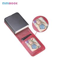 China PU Leather Flip Mobile Phone Case 17x7.2x0.7cm for Samsung Z Flip 3 5G Custom Logo for sale