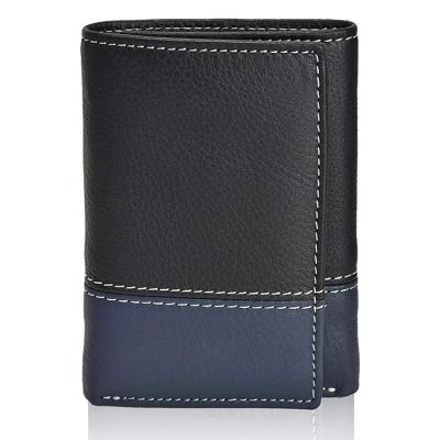 China Genuine Leather RFID Credit Card Holder Ultra Thin Designer Money Clip for Men for sale