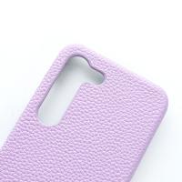 China Custom Luxury Genuine Leather Shockproof Phone Case for Samsung Galaxy S23 Ultra 2023 for sale