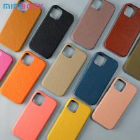 China Genuine Leather Camera Plating Phone Case for iPhone 14 13 Pro Max 16.5x8.3x1.5 cm for sale