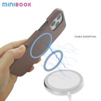 China Genuine Leather Camera Plating Phone Case for iPhone 14 13 Pro Max 16.5x8.3x1.5 cm for sale