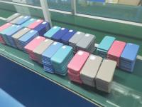 China Minibook Handmade Full Grain Pebble Leather Phone Case for iPhone 13 14 Pro Max 16.5x8.3cm for sale