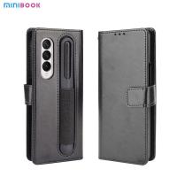 China Minibook Custom Hybrid Shockproof Flip Wallet Leather Phone Case 16.5x8.3cm for sale