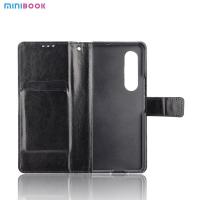 China Minibook Custom Hybrid Shockproof Flip Wallet Leather Phone Case 16.5x8.3cm for sale