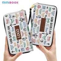 China Minibook Long PU Leather Zip Wallet for Women Fashion Anti-Theft Clutch 20cm for sale