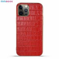 China Shockproof Luxury Crocodile Skin Pattern Leather Phone Case for iPhone 12 13 14 Pro Max 15cm for sale