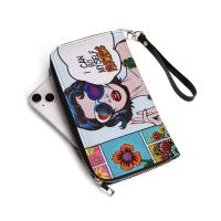 China PU Leather Long Wallet for Men Anti-Theft RFID Blocking Bifold Wallet 20x11x2.6cm for sale