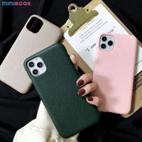 China Custom Lychee Pattern Phone Case for iPhone 13 Series PC PU Material OEM ODM 15cm for sale