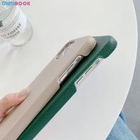 China Custom Lychee Pattern Phone Case for iPhone 13 Series PC PU Material OEM ODM 15cm for sale