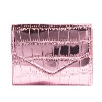 China Luxury PU Crocodile Wallet for Men with 8 Credit Card Slots Short Size for sale