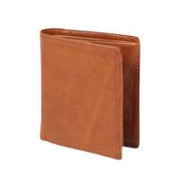 China RFID Blocking Genuine Cowhide Leather Men's Wallet Multi Card Slot Short Wallet 11cm for sale