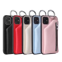 China PU Leather Wallet Phone Case for iPhone 7 8 11 12 13 Pro Max with Card Holder Custom Design for sale