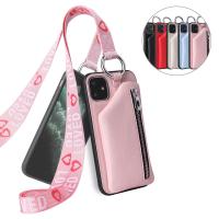China PU Leather Wallet Phone Case for iPhone 7 8 11 12 13 Pro Max with Card Holder Custom Design for sale