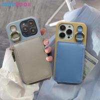 China Minibook PU Leather Wallet Phone Case for iPhone with Card Slots 18x8x3 cm for sale