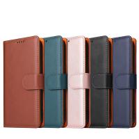China Minibook Genuine Leather Wallet Flip Cover Shockproof Phone Case for iPhone 13 14 15x7.5x1cm for sale