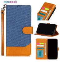 China Shockproof PU Leather Phone Flip Wallet Case with Card Holder and Foldable Stand 17x10x2cm for sale