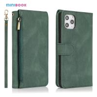 China Genuine Leather Mobile Phone Case Minibook Protective Cover for iPhone 13 Mini 13 Pro 15x0.8x7.5cm for sale