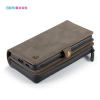 China Minibook PU Leather Phone Case for Samsung S21 Ultra Slim Lightweight 0.05kg for sale