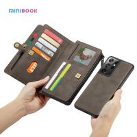 China Minibook PU Leather Phone Case for Samsung S21 Ultra Slim Lightweight 0.05kg for sale