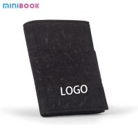 China Magnetic Closure PU Leather Wallet with Custom Pop Up Holder and Zipper Pocket 9cm for sale