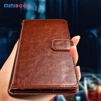 China Minibook PU Leather Flip Phone Case for Wiko Power U20 Custom Logo 15x7.5x1.5cm for sale
