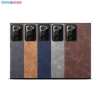 China Vintage PU Leather Phone Case for Samsung Galaxy Note20 Ultra Waterproof 16cm for sale
