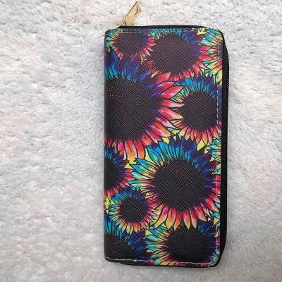 China Custom Cow Print Aztec Cactus Smart Wallet RFID Blocking Bifold for Men Women for sale