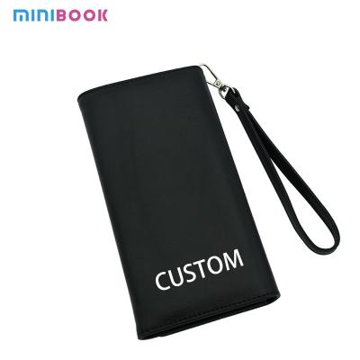 China RFID Blocking PU Leather Passport Holder Card Case Wallet for Travel Gifts 2 Slot for sale