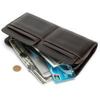China Genuine Leather Long Wallet for Men with RFID Anti-Theft Zipper 21.5cm for sale