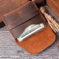 China Genuine Leather Bifold Wallet for Men with 8 Card Slots RFID Blocking 11cm x 8cm for sale