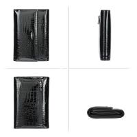 China Customizable Ladies Anti-Theft Genuine Leather Wallet with Zipper Pocket and Card Holder 21.5cm for sale